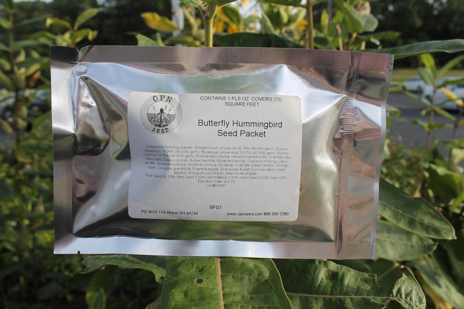 Butterfly / Hummingbird Native Seed Packet | Richland Soil & Water