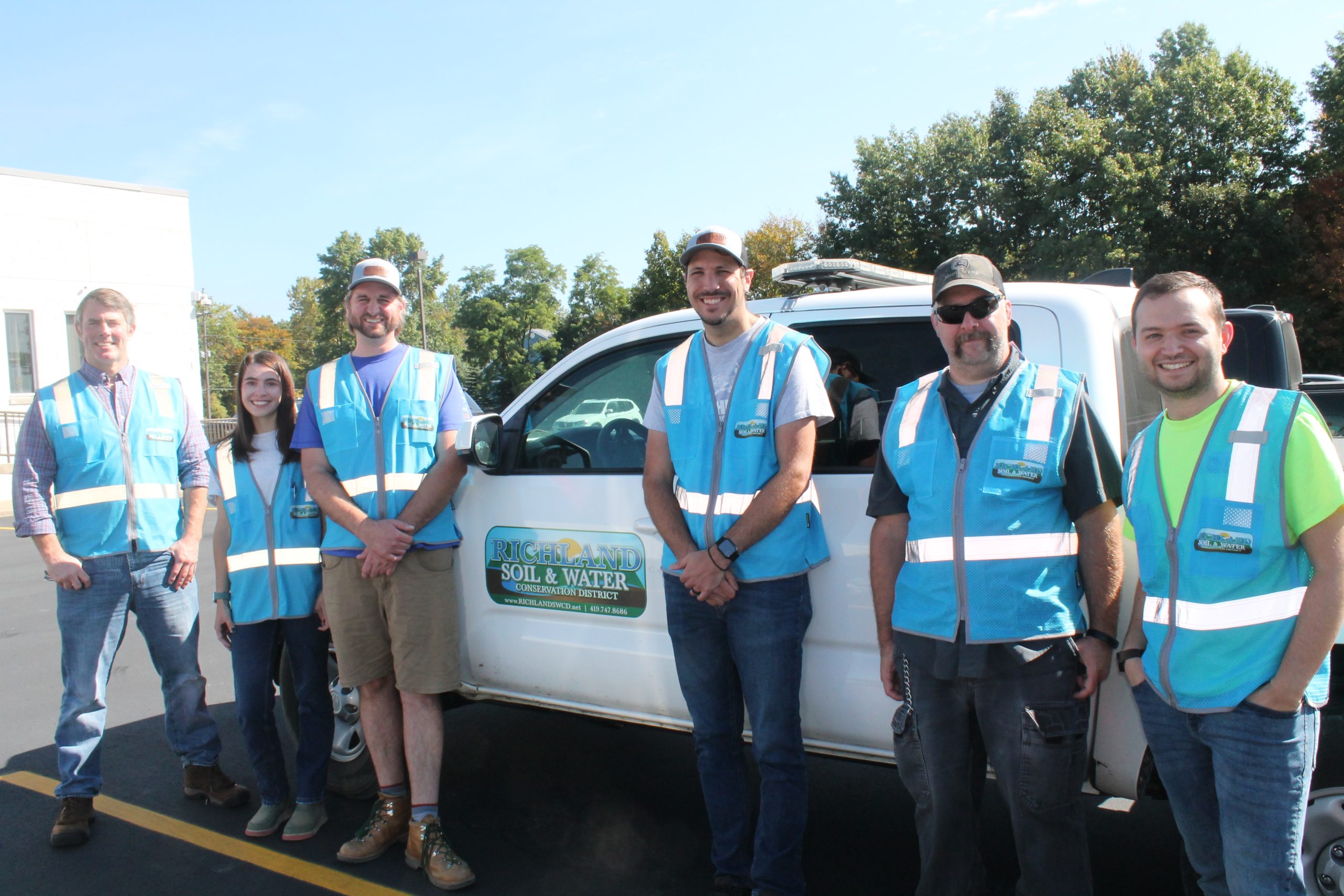 L to R White Truck Christian, Matt; Baumberger, Zoe; Foley, Sam; Keller ...